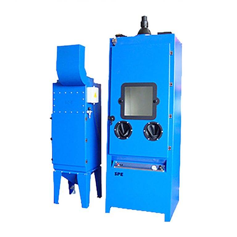 Tall Cabinet Grit Blast Machine | Surface Preparation Engineering Pte Ltd